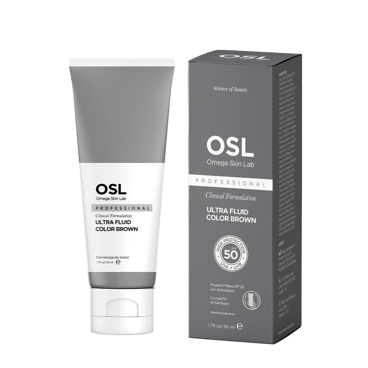 Ultra Fluid Color Brown Güneş Kremi – Omega Skin Lab